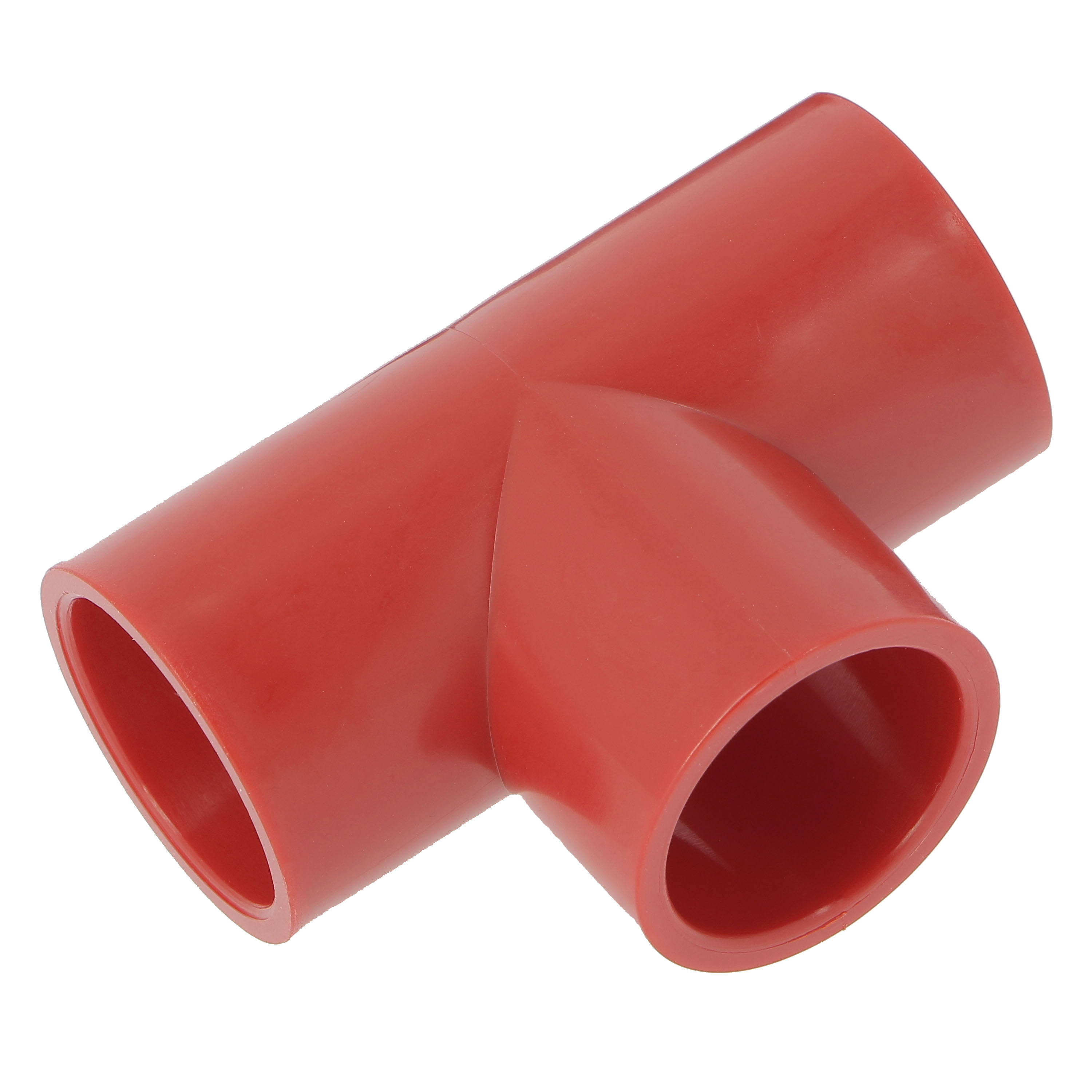 330115 - Lot de 10 raccords en T pour tubes de section 25mm | URA